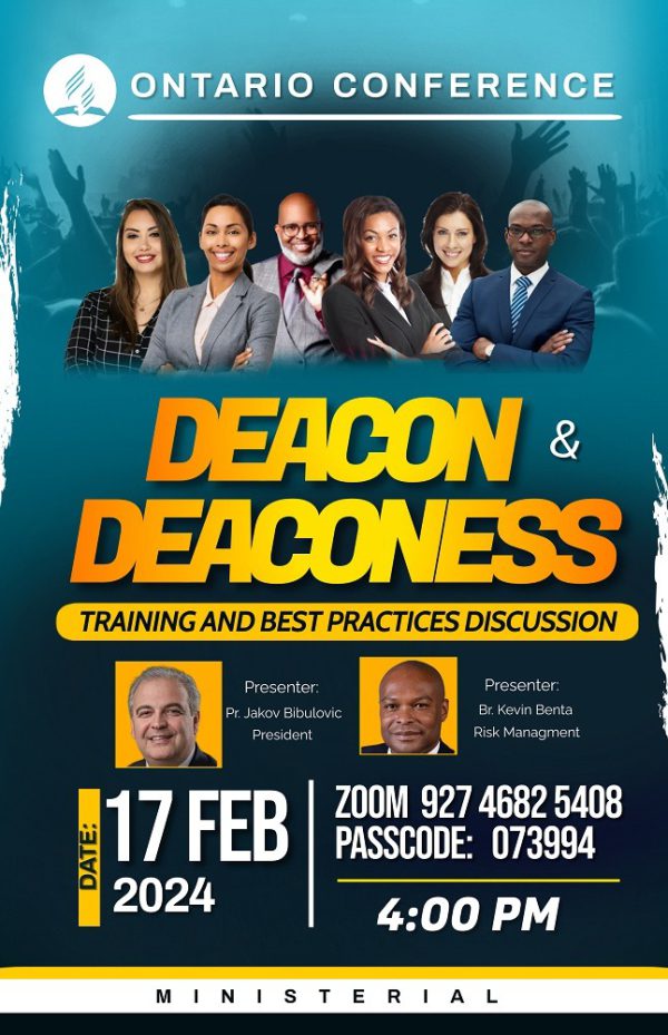 Deacon & Deaconess Training & Best Practices Discussion - Adventist ...