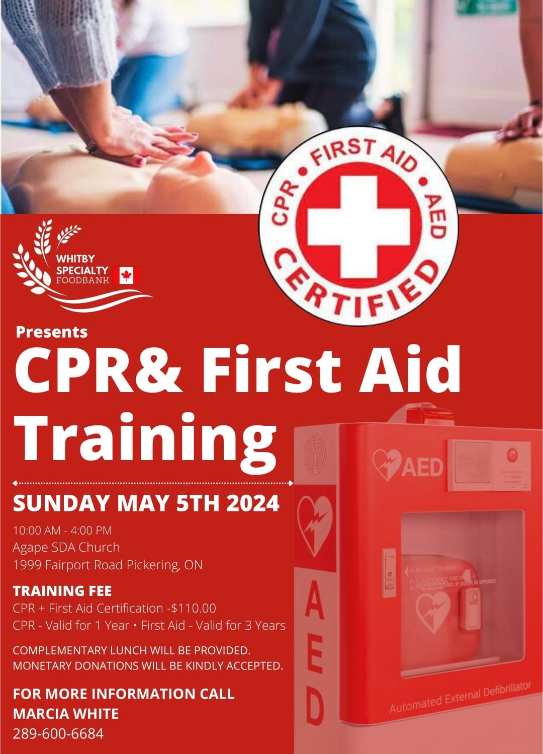 CPR & First Aid Training - Adventist Ontario Conference Website